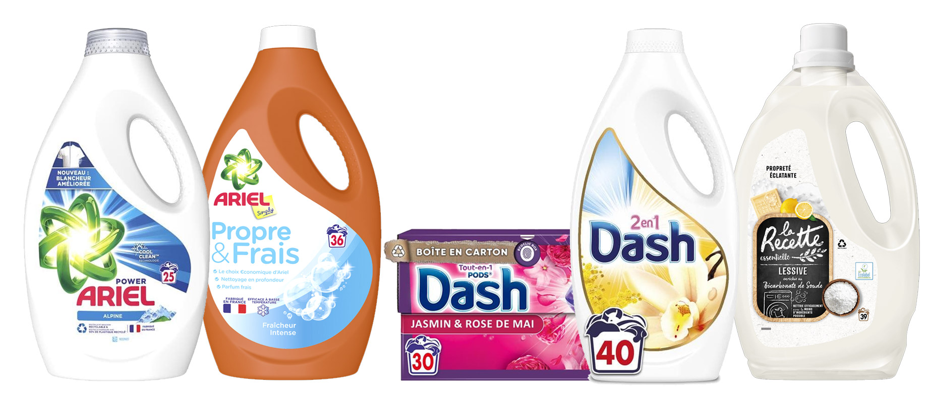 A qui appartiennent les marques de lessive ? - En plein marketing