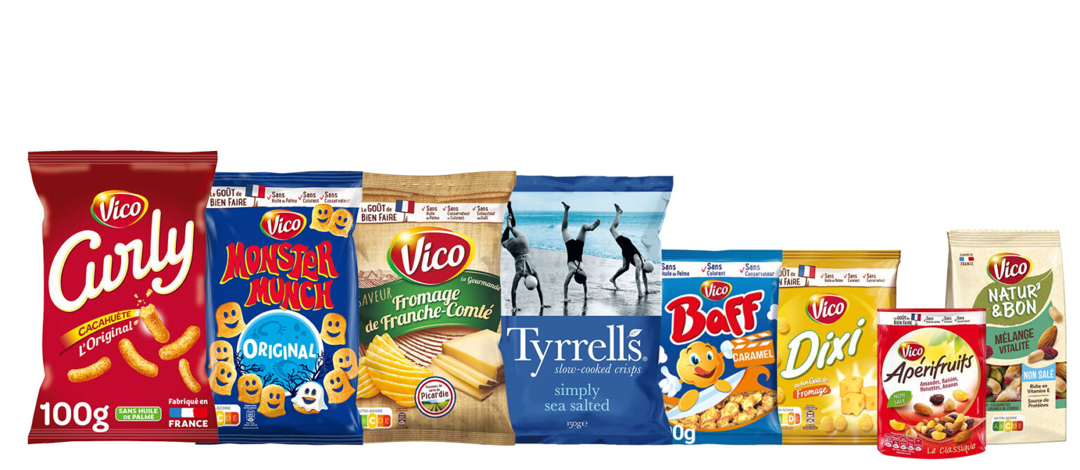 Gâteaux apéritifs : quels industriels possèdent quelles marques