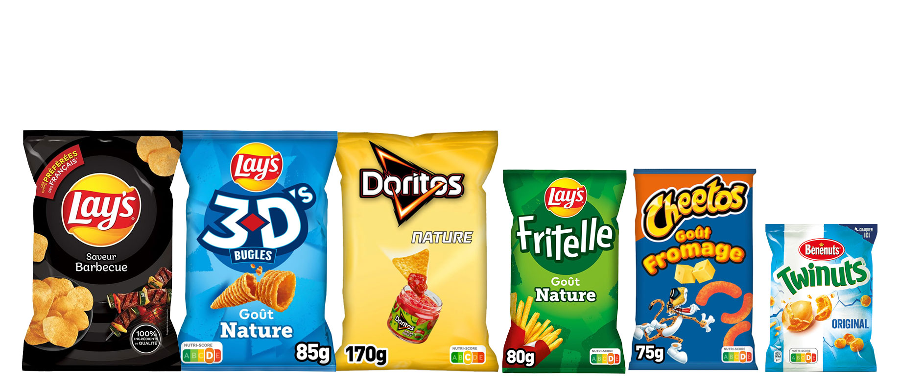 Gâteaux apéritifs : quels industriels possèdent quelles marques